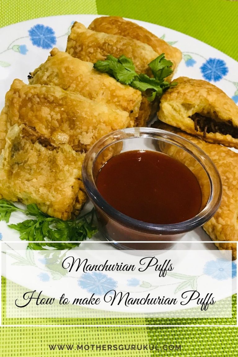 Manchurian Puffs: How To Make Machurian Puffs