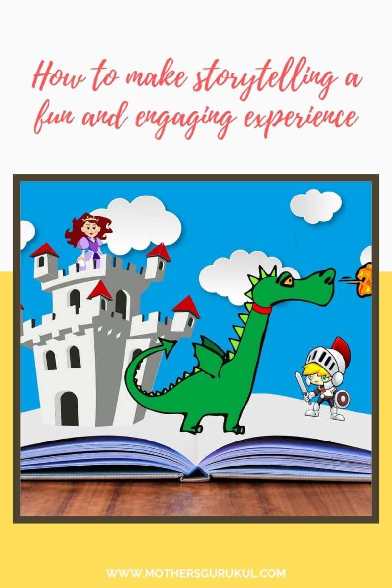 How to make storytelling a fun and engaging experience for kids
